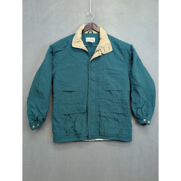 L.L. Bean | Jackets & Coats | Vintage Ll Bean Jacket Mens Large Green ...